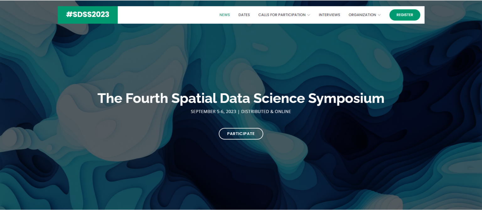 Fourth Spatial Data Science Symposium – Geospatial Research Institute ...